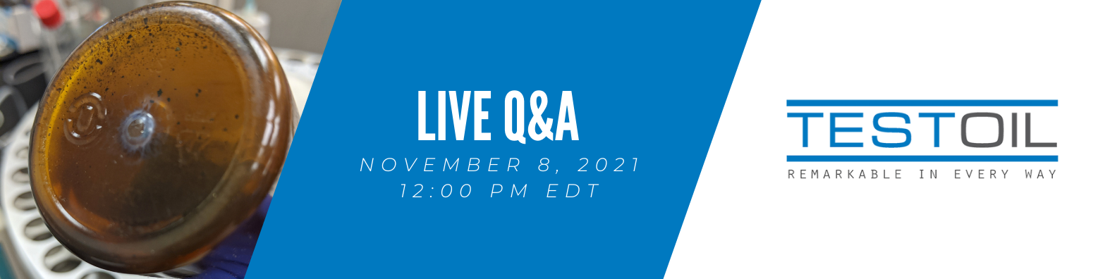 Live Q&A LinkedIn Event Banner - TestOil